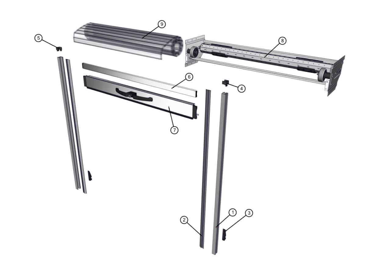 AS10 Aluminium rolluik - Alushutter